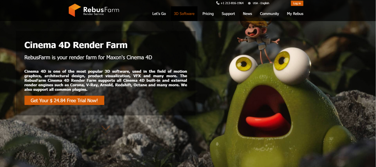 Top 5 best Cinema 4D Redshift Render Farm | Radarrender