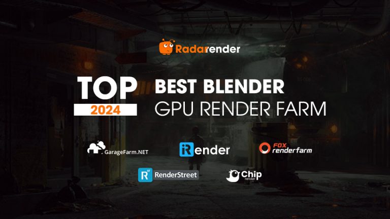 Finding the best Blender GPU render farm | Radarrender