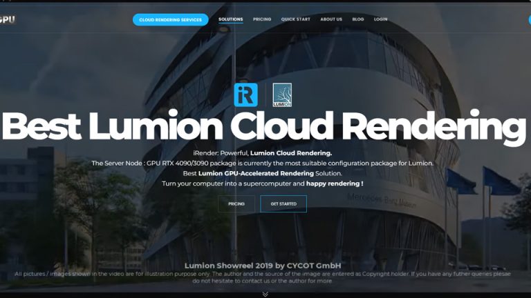 3 best GPU Render farm for Lumion 2024 | Radarrender