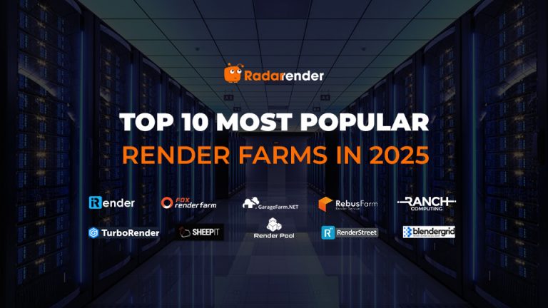 Top 10 Most Popular Render Farms in 2025 | Radarrender