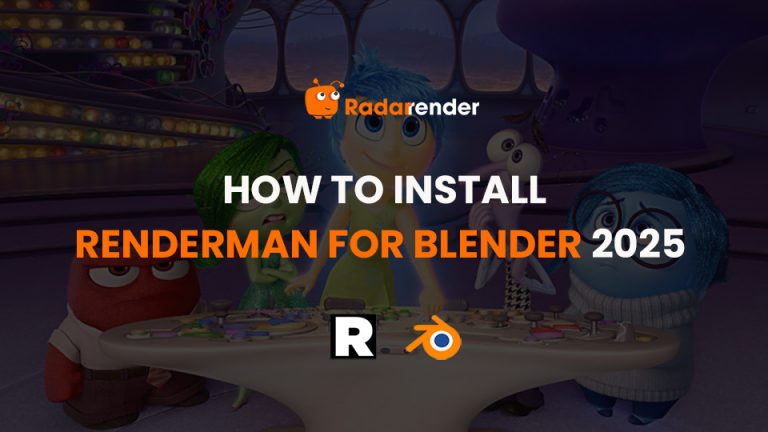 How to install RenderMan for Blender 2025 - Ranking cloud render farm services | RadarRender